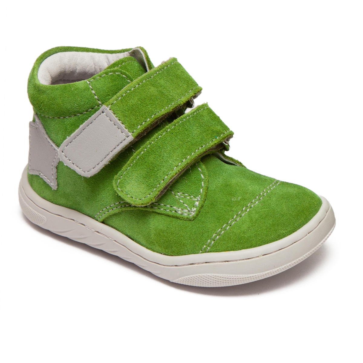 Ghete copii flexibile din piele hokide 380 verde 18-25. Incaltaminte ...