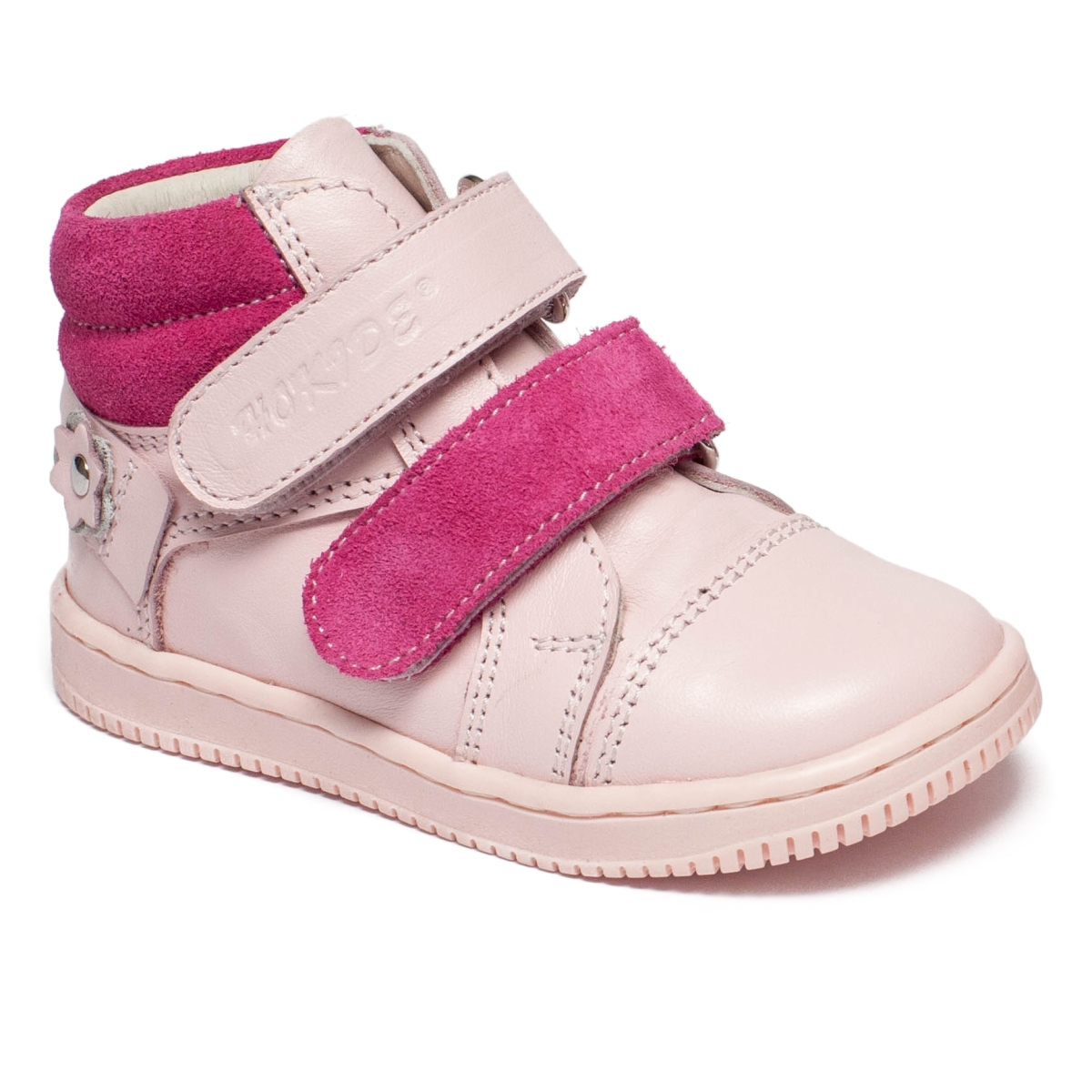 Ghetute fete flexibile cu talonet hokide 455 roz fuxia 18-25 ...