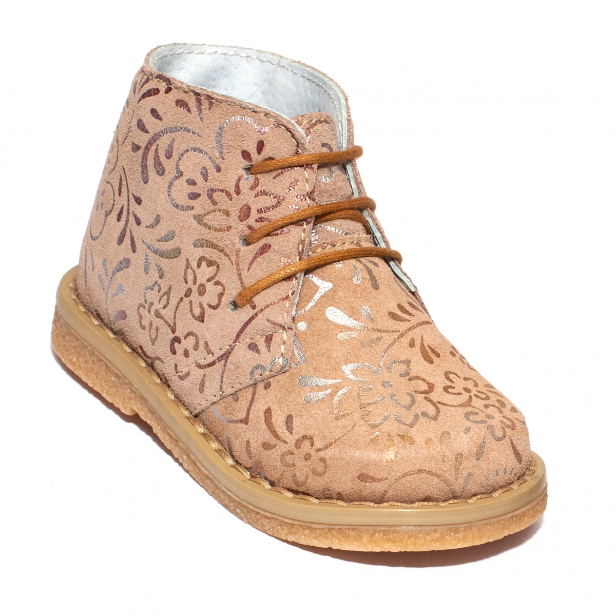 Ghetute fete hokide 704 roz print 18-25. Incaltaminte din piele pentru ...