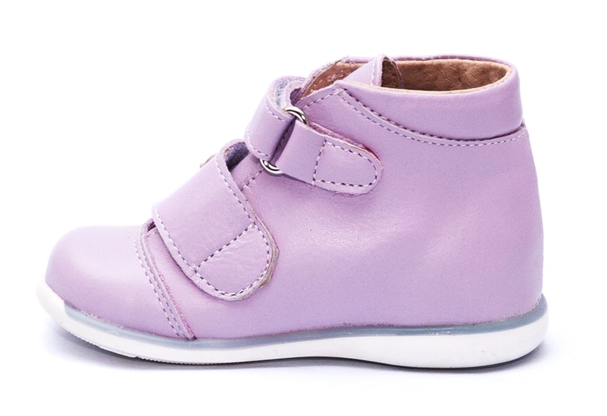 Ghetute fete piele 561 lila fluture 18-25. Incaltaminte din piele ...