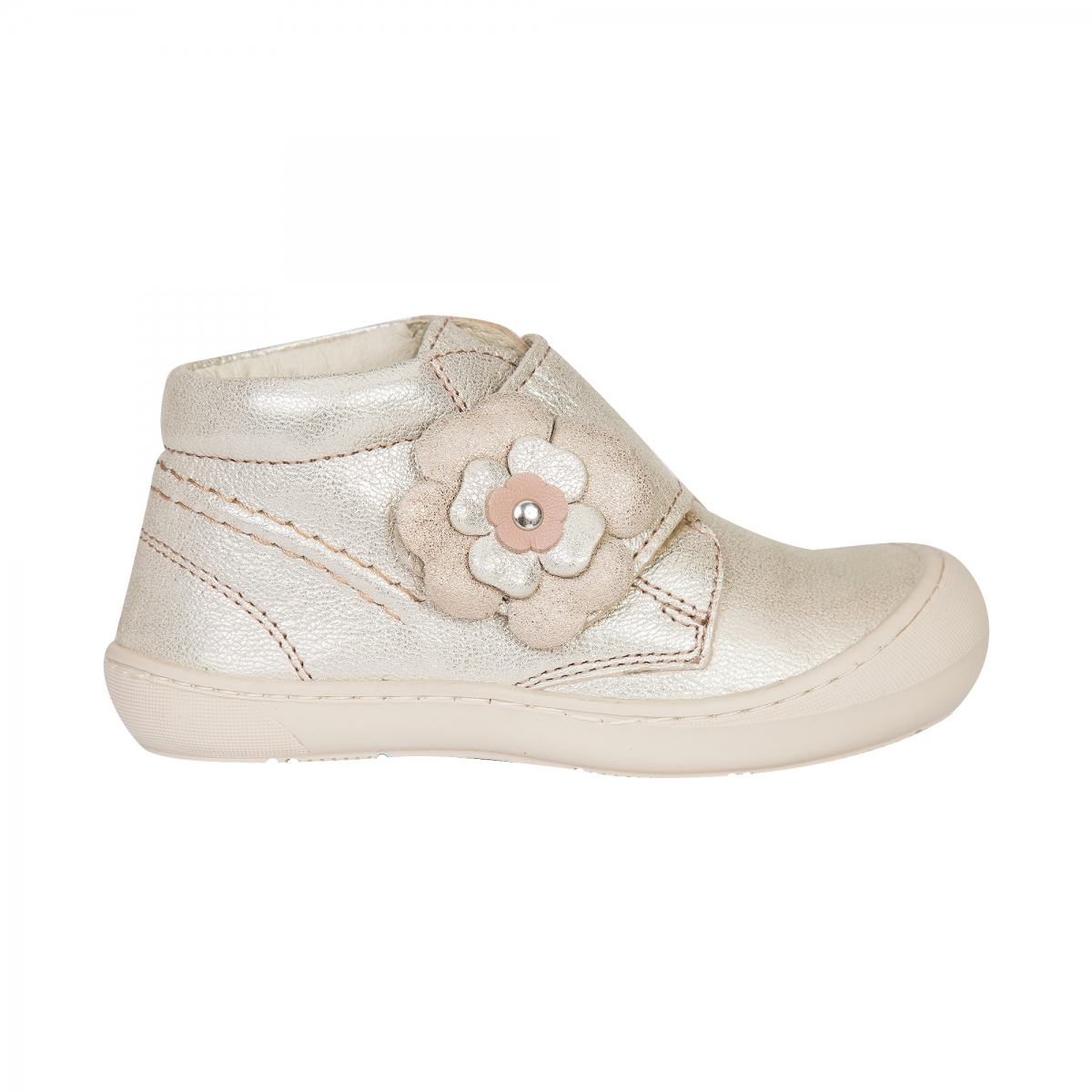 Ghetute fete flexibile din piele pj shoes Edy auriu 18-25. Incaltaminte ...