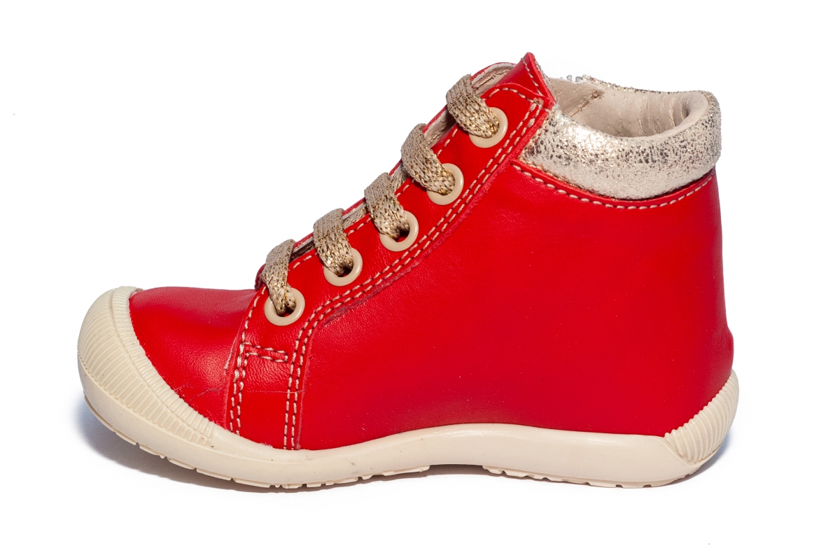 Ghetute fetite ortopedice hokide 377 rosu auriu 18-24. Incaltaminte din ...