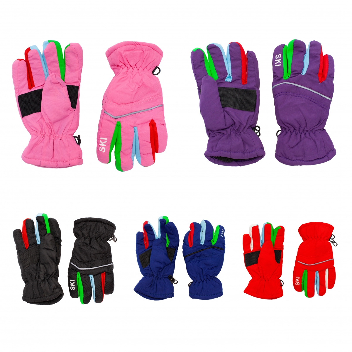 Manusi fete ski 2149 roz 2-4ani. Incaltaminte din piele pentru copii si ...