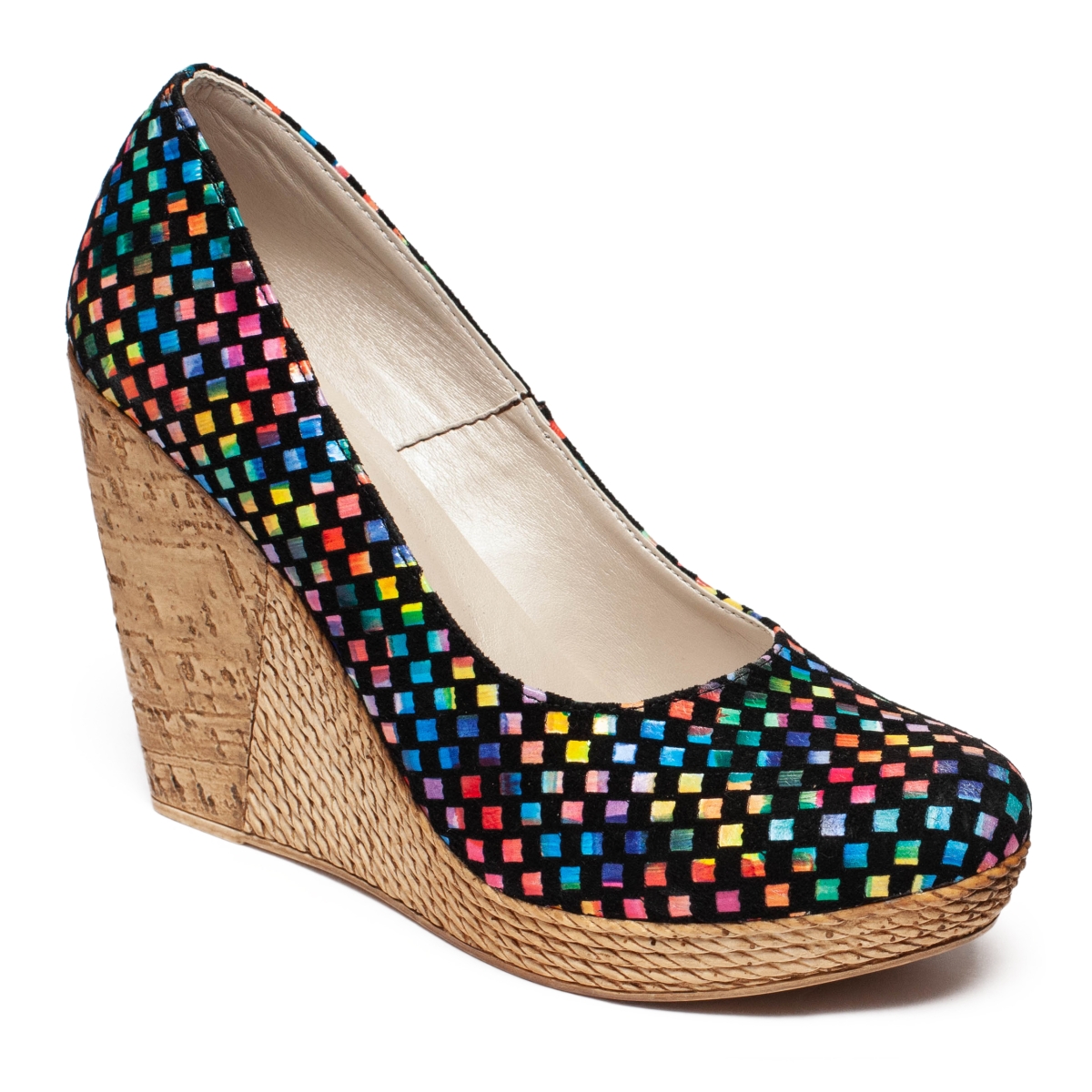 Pantofi dama platforma din piele talpa 10cm Tisa 569 sah P 34-41 ...