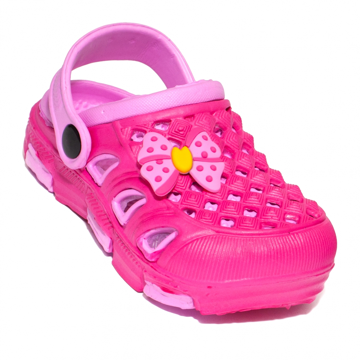 Papuci fete de plaja crocs 5668 fuxia 18-35. Incaltaminte din piele ...