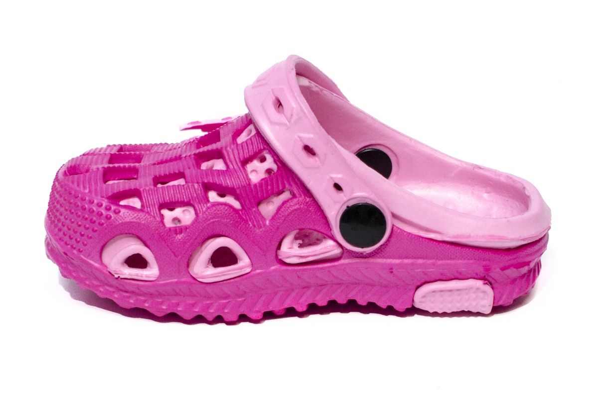 Papuci fete de vara 1264 roz fuxia 18-29. Incaltaminte din piele pentru ...