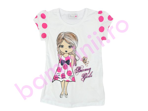 Compleuri fete 1022 alb fuxia 98-122. Incaltaminte din piele pentru ...